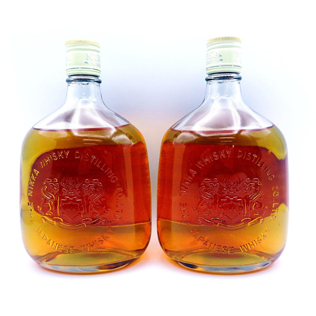 Vintage Nikka Gold & Gold Gift Set Box GN-40 with 2 x Glasses G&G